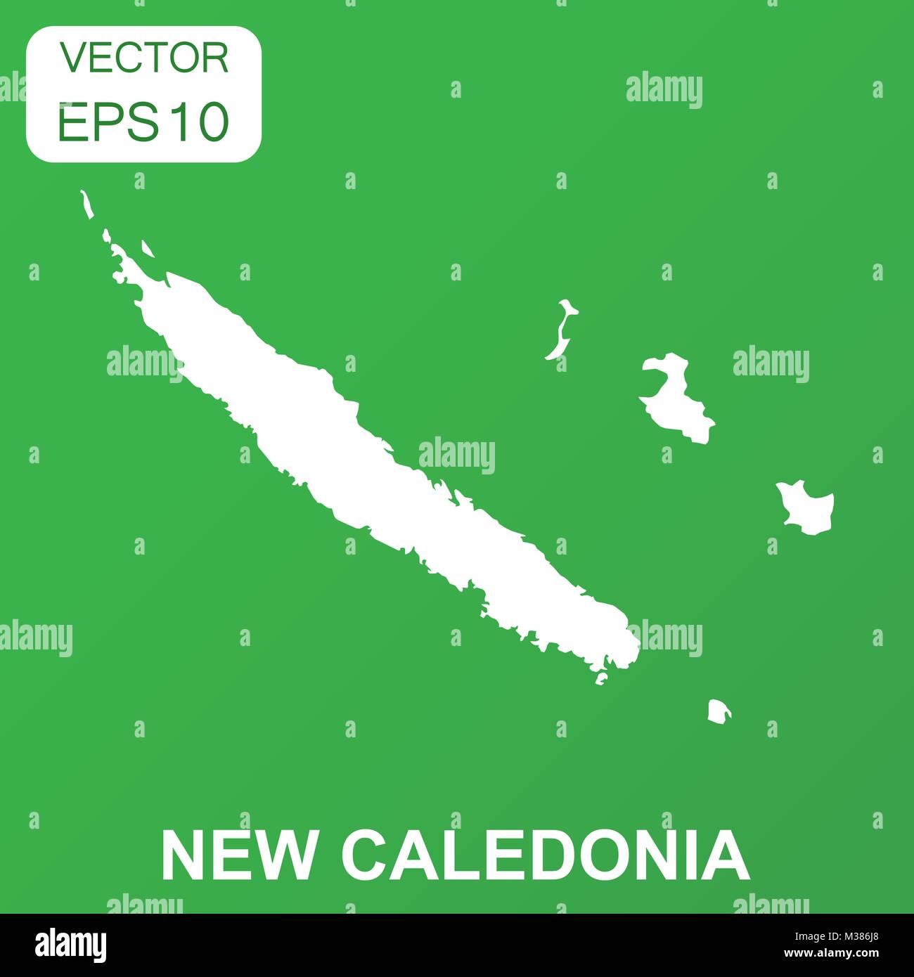 New caledonia map hi-res stock photography and images - Alamy