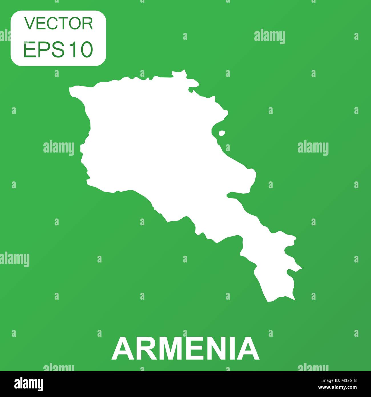 Armenia map icon. Business concept Armenia pictogram. Vector ... Armenia map icon. Business concept Armenia pictogram. Vector ...