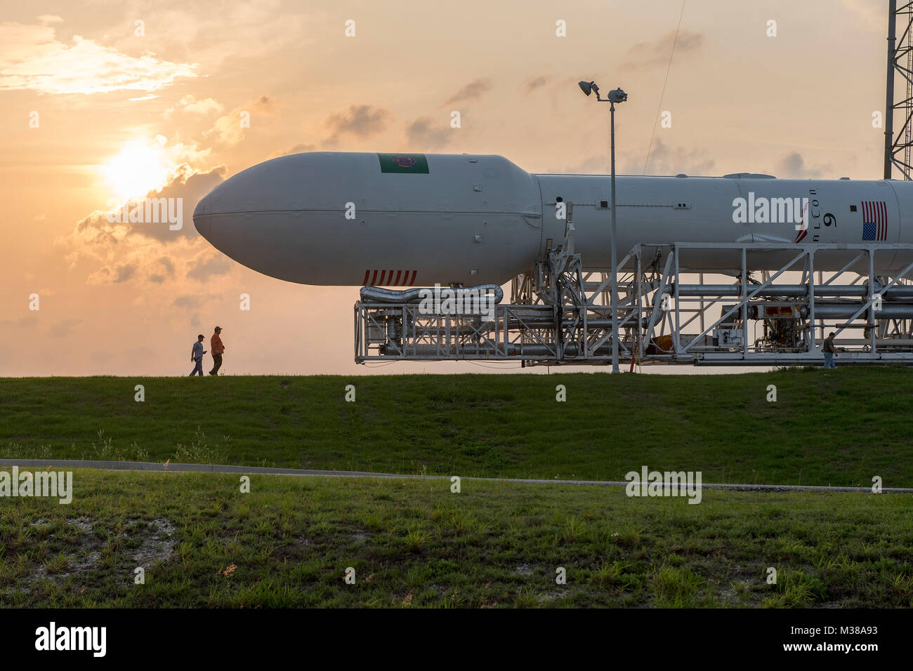 The Thales 9 satellite launch involved SpaceX's Falcon rocket from ...