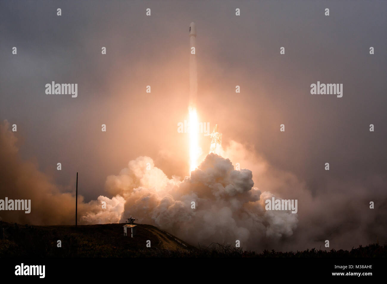 The Jason-3 satellite was launched by the Falcon 9 rocket from Kennedy ...