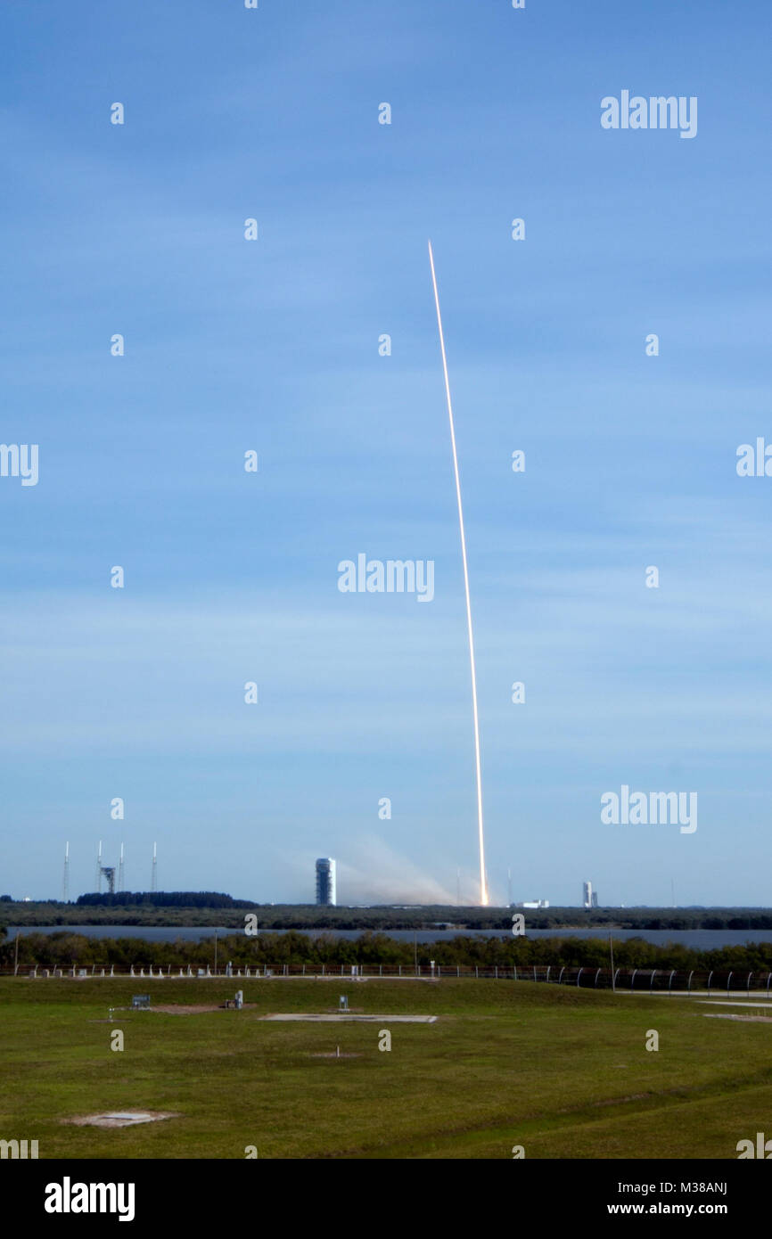 The CRS-8 mission launched from Kennedy Space Center's Launch Pad 39A ...