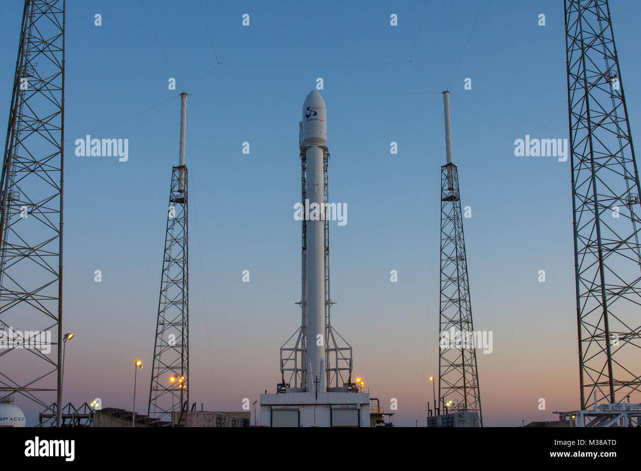 The JCSAT-14 mission launched a communications satellite using a Falcon ...
