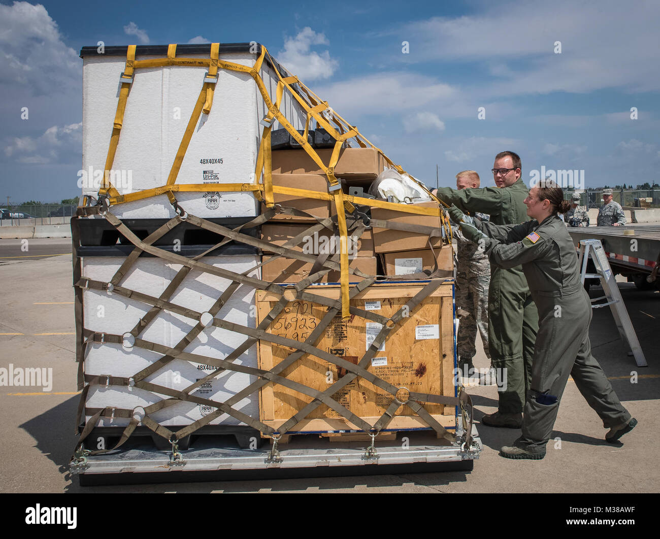 Increment monitors from the 187th Aeromedical Evacuation Squadron, fix ...
