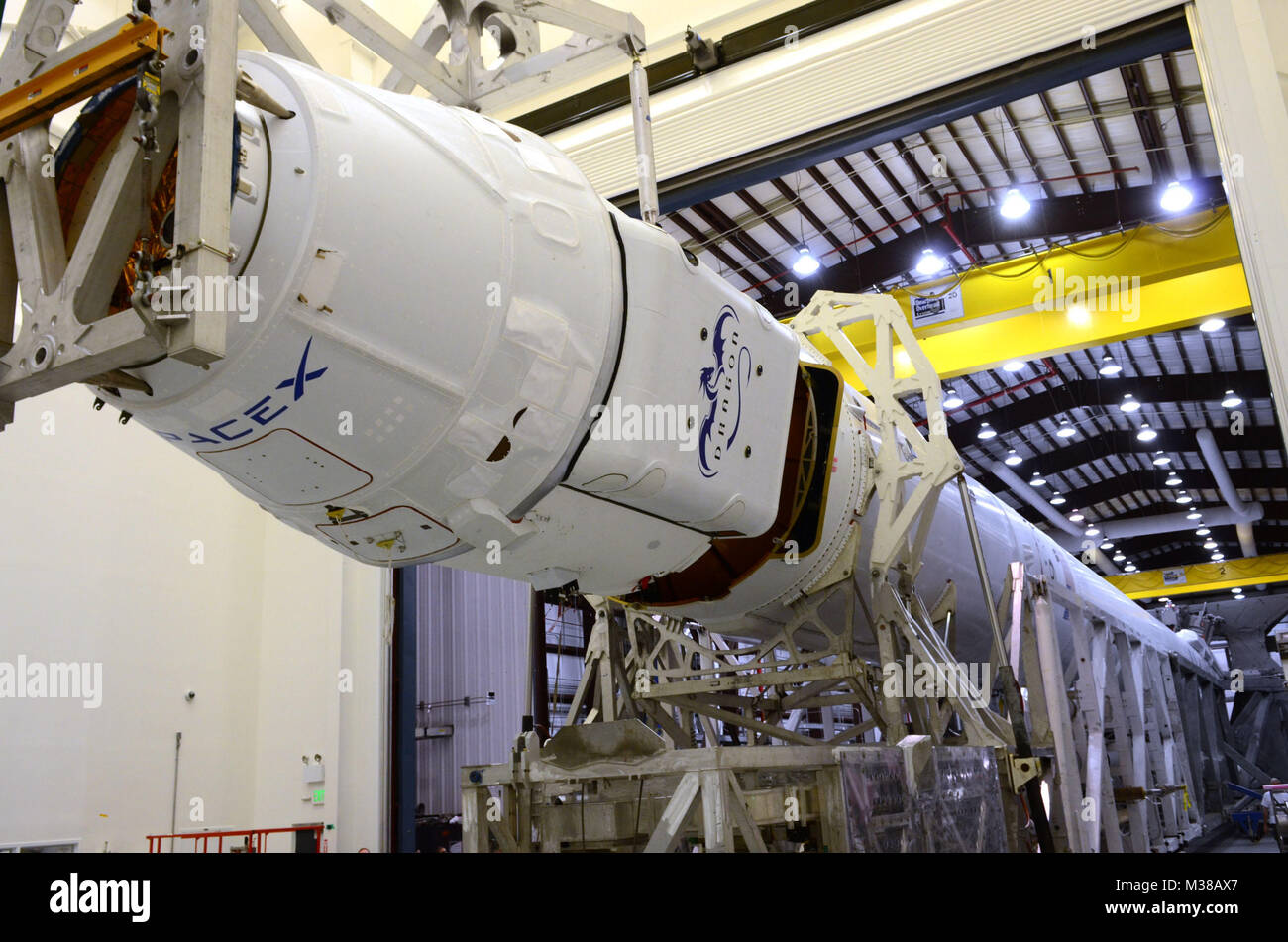 The CRS-3 mission, launched aboard a Falcon rocket with a Dragon ...