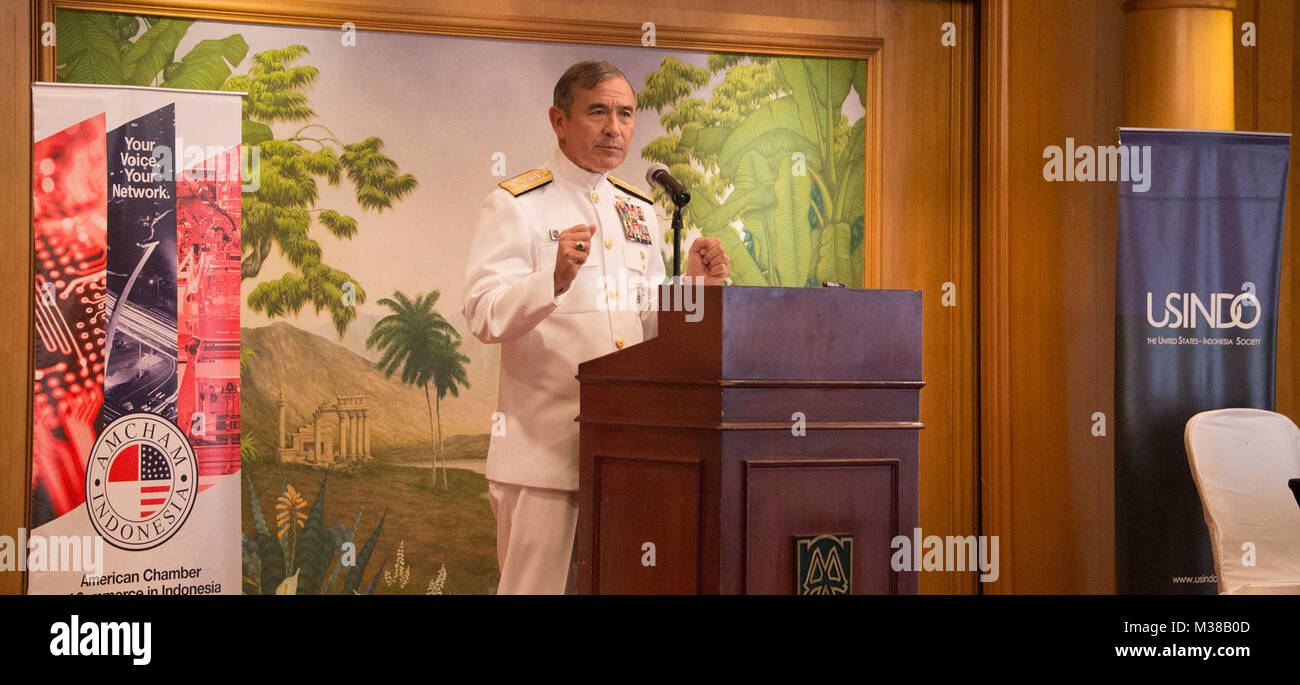 PACOM Commander Visits Indonesia by #PACOM Stock Photo - Alamy