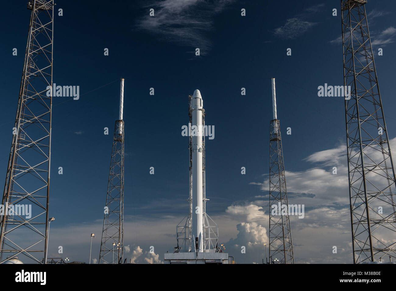 During the CRS-9 mission, a Falcon 9 rocket lifted off from Kennedy ...