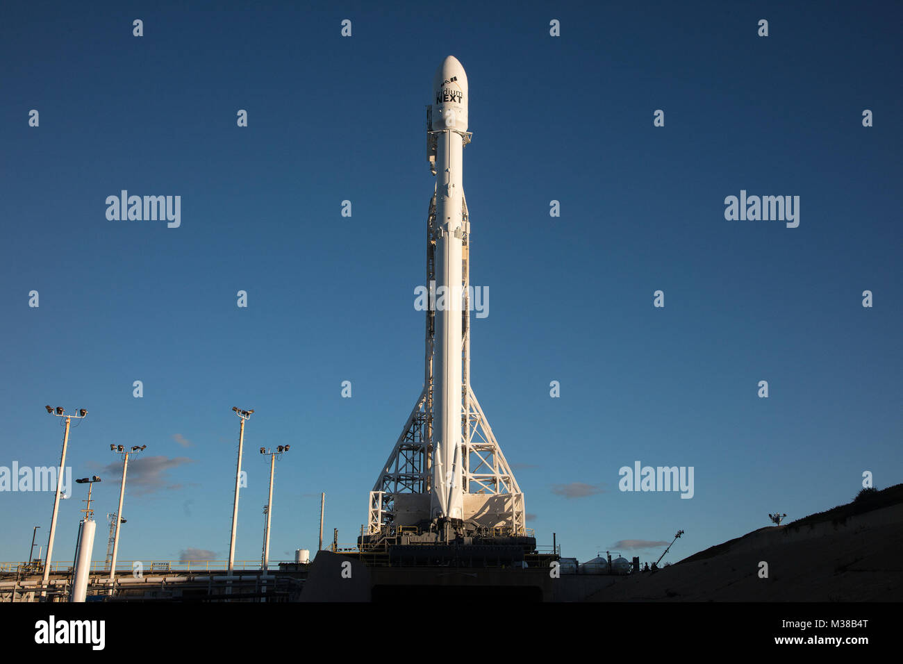 The Iridium-1 mission launched a batch of communication satellites from ...