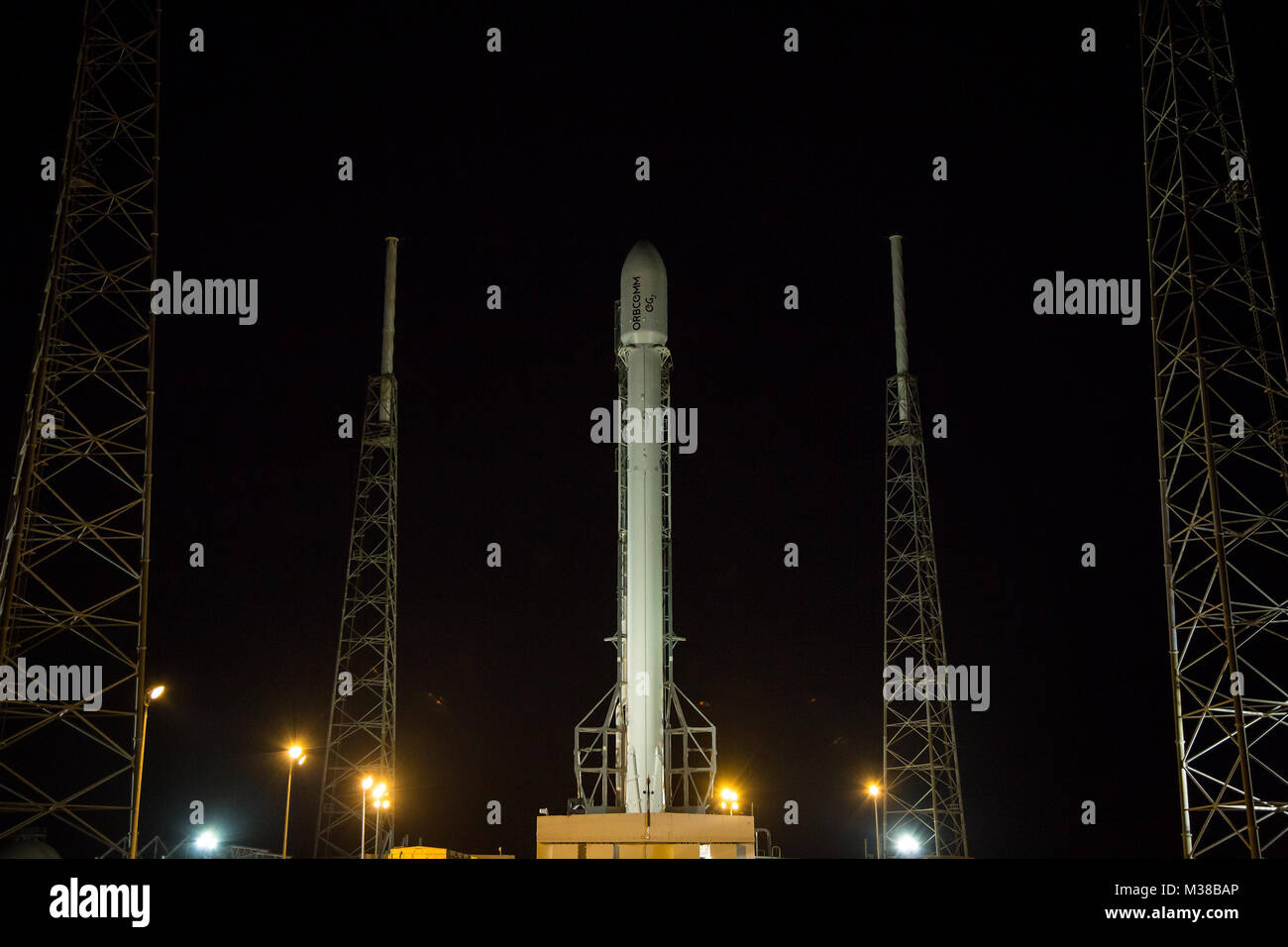 SpaceX launched the ORBCOMM satellite from Kennedy Space Center's ...