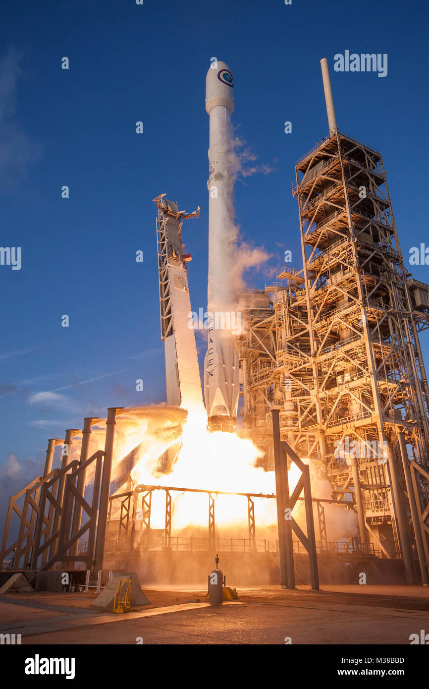 The NROL-76 mission's Falcon rocket was launched from Kennedy Space ...