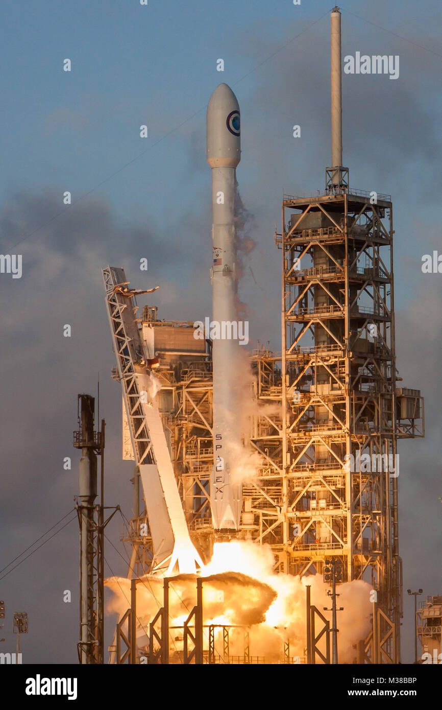 The NROL-76 mission involved the launch of a Falcon rocket carrying the ...