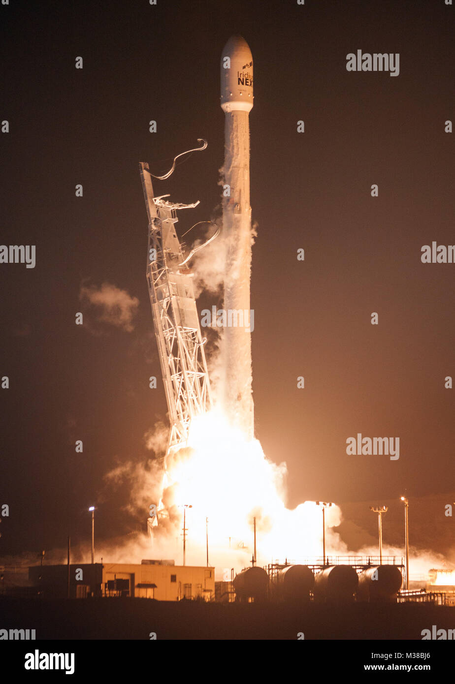 The Iridium-3 mission launched a batch of communication satellites ...
