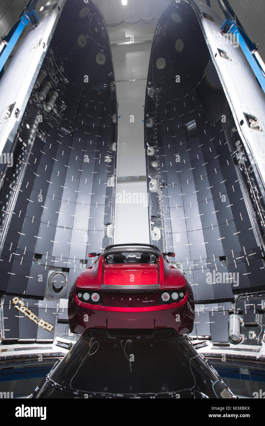 The Falcon Heavy demo mission launched a test payload into orbit, with ...