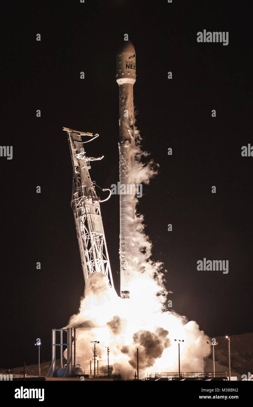 The Iridium-4 mission launched from Kennedy Space Center, deploying ...