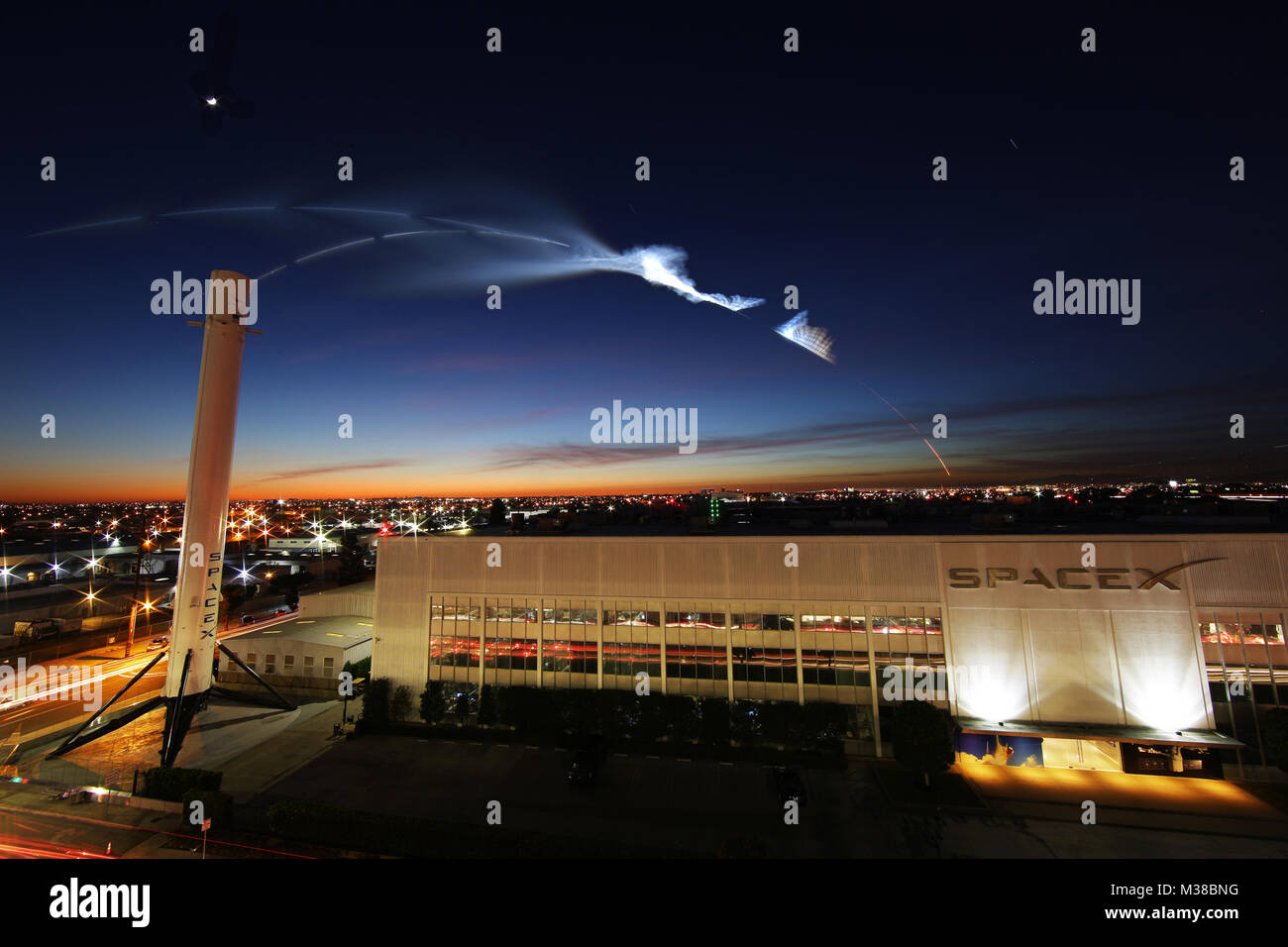 Following the launch of the Iridium-4 satellite, SpaceX's Falcon 9 ...