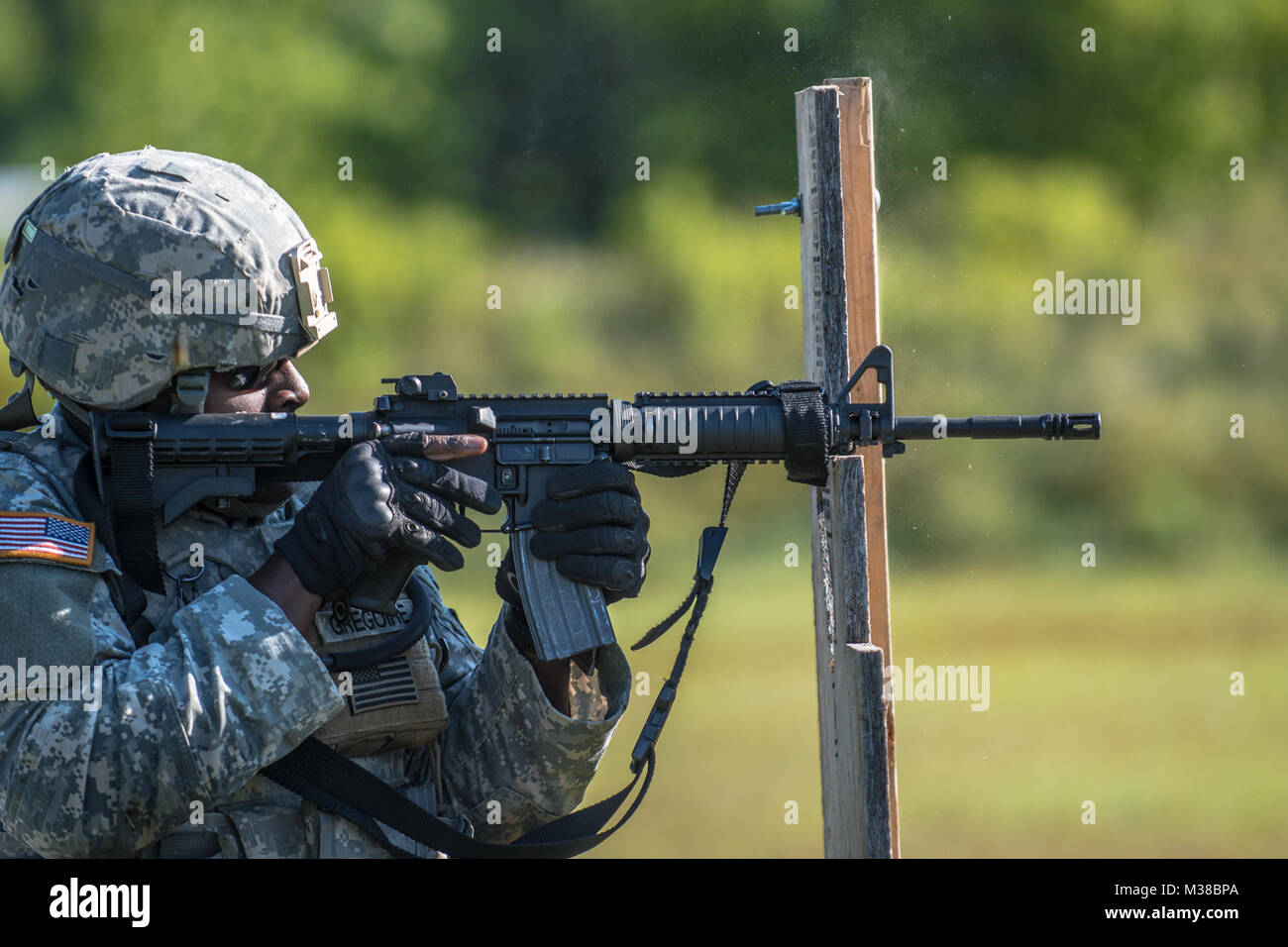 Sgt. Tookie Gregoire a combat engineer with the 251st Engineer Company ...