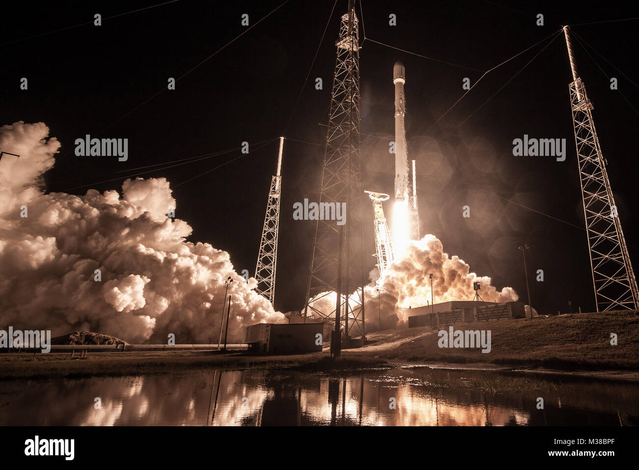 The Zuma mission was launched aboard a Falcon rocket with a Dragon ...