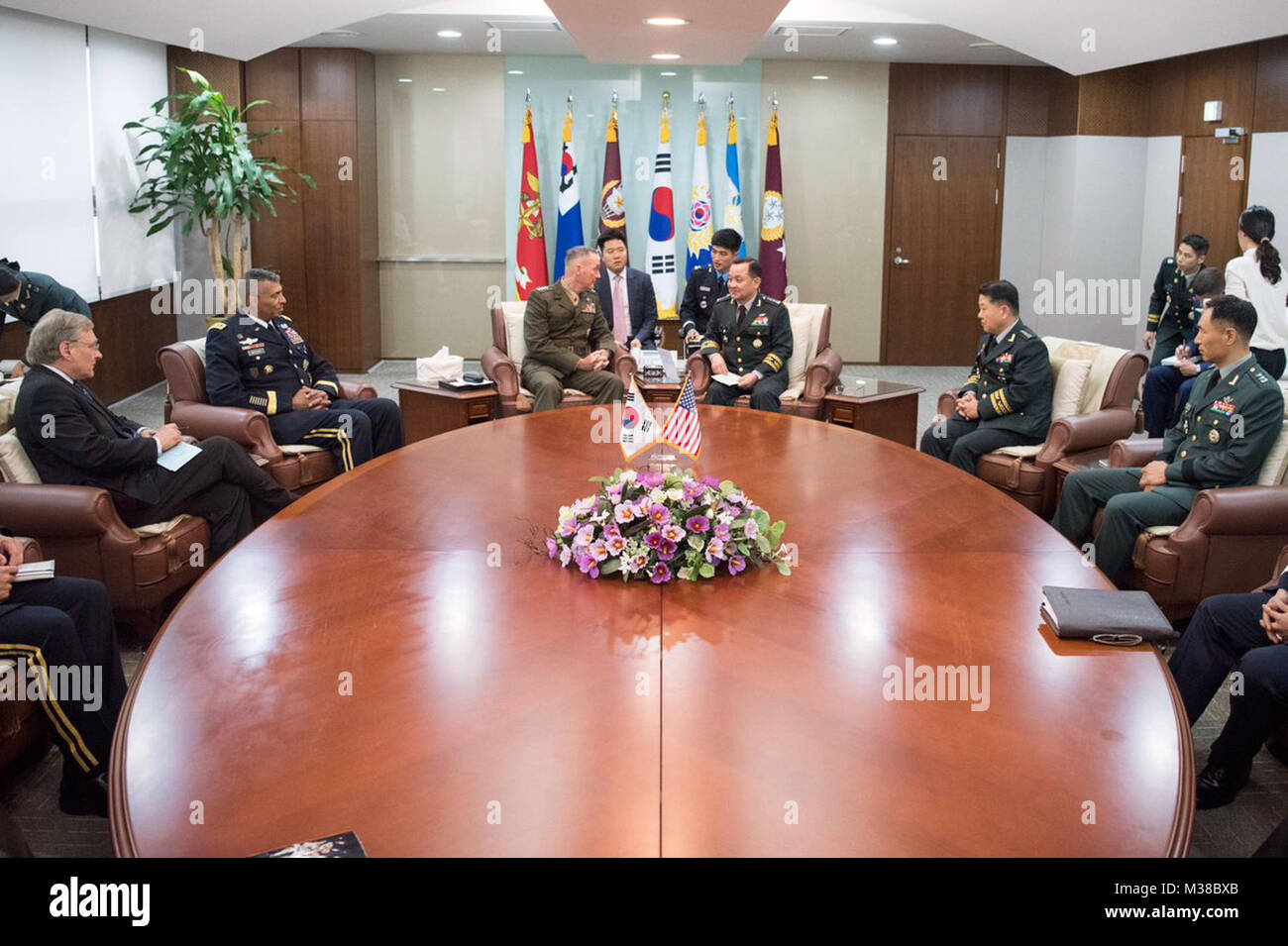 Gen. Dunford Meets with USFK Commander in Seoul by #PACOM Stock Photo ...