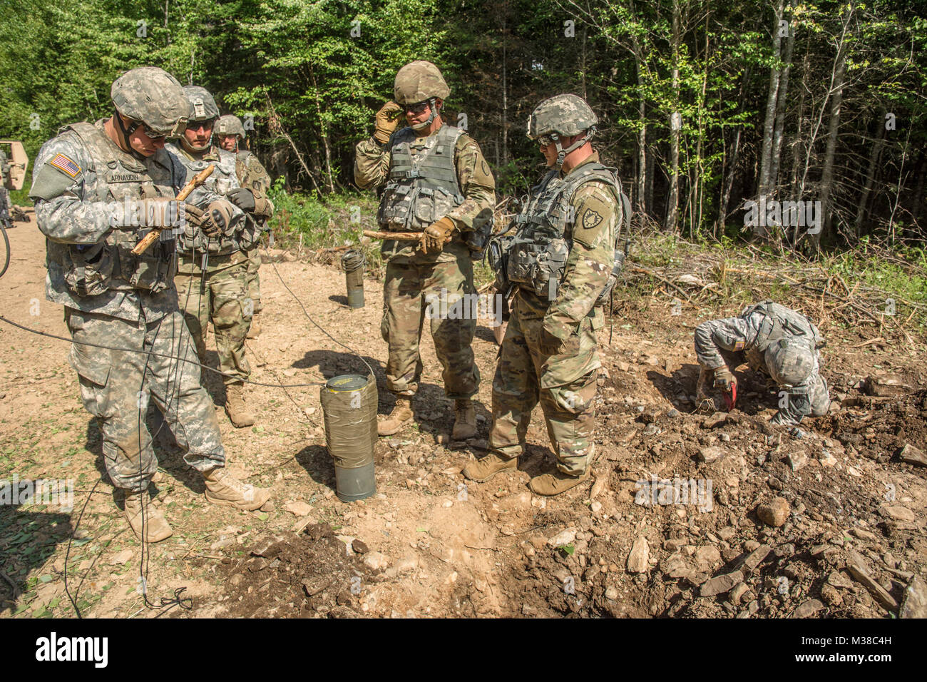 Cratering charge hi-res stock photography and images - Alamy