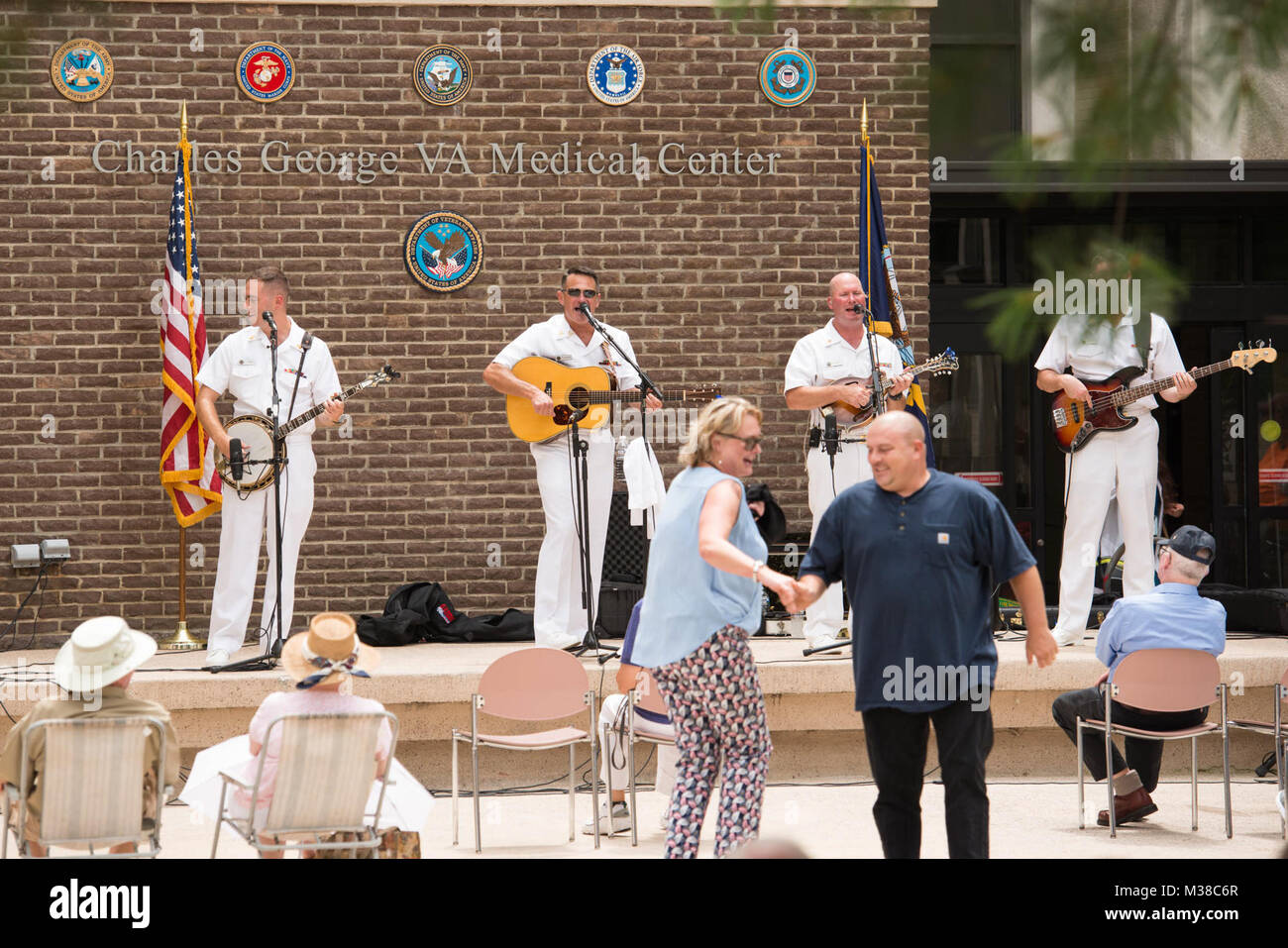 170818-N-NW255-035 ASHEVILLE, N.C. (August 18, 2017) The U.S. Navy Band ...