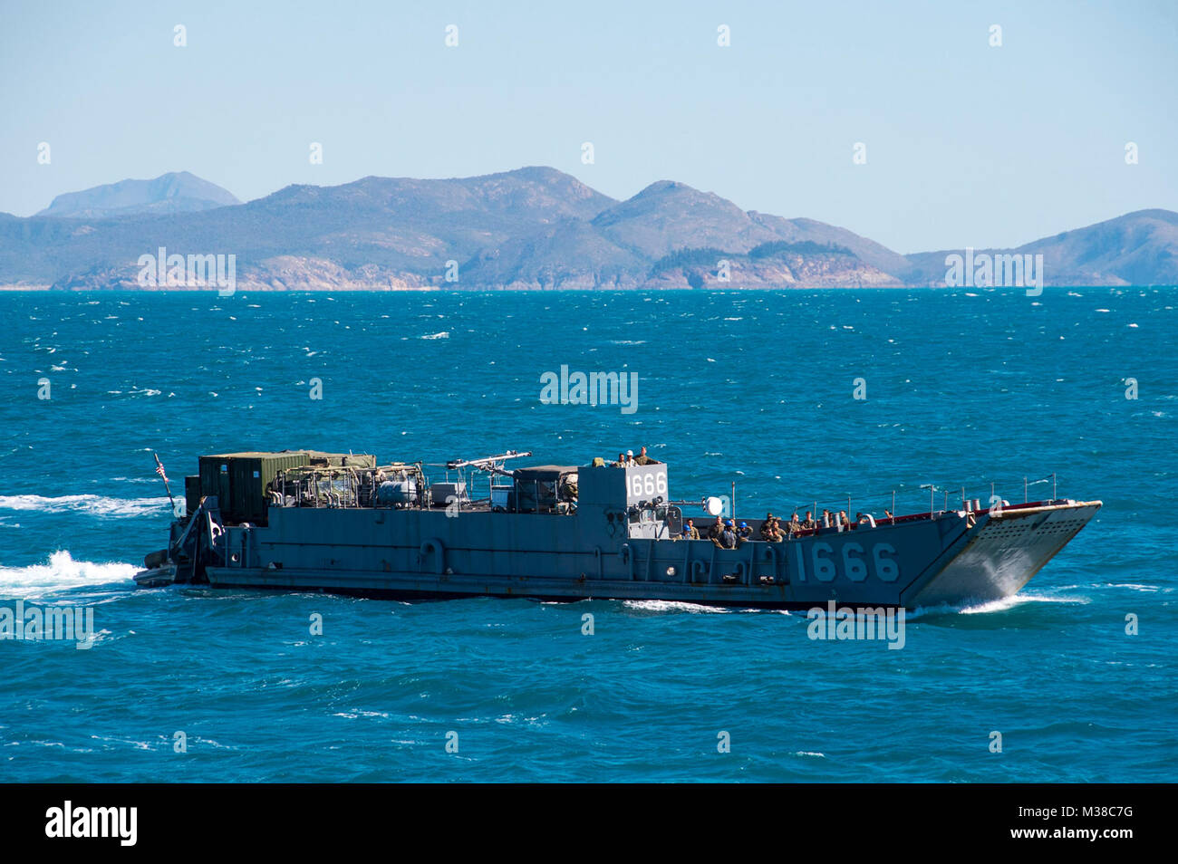 Landing Craft Utility Lcu 1666 High Resolution Stock Photography and ...