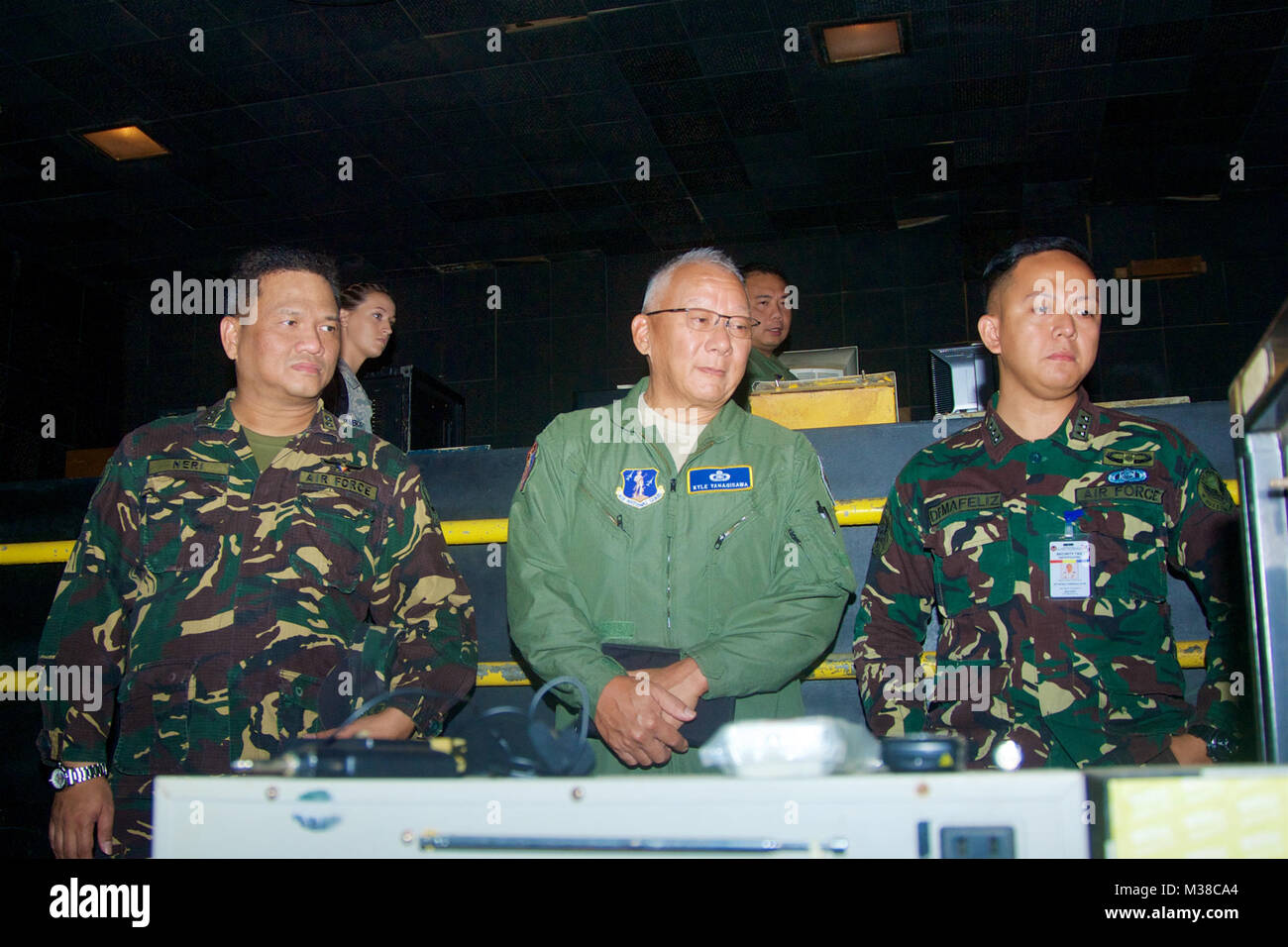 Col. Kyle Yanagisawa, air battle manager, 154th Wing, Hawaii Air ...