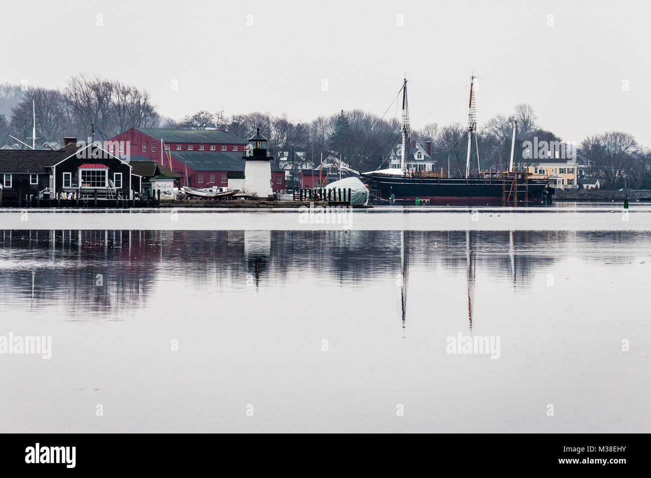 Connecticut fishing village hi-res stock photography and images - Alamy