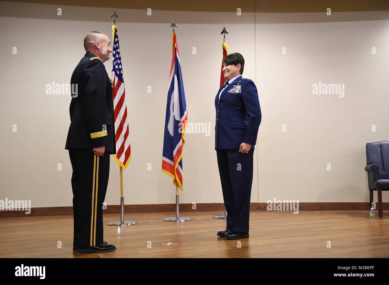 Lt. Col. Nicole Chavez is promoted to the rank of colonel. (Photo by ...