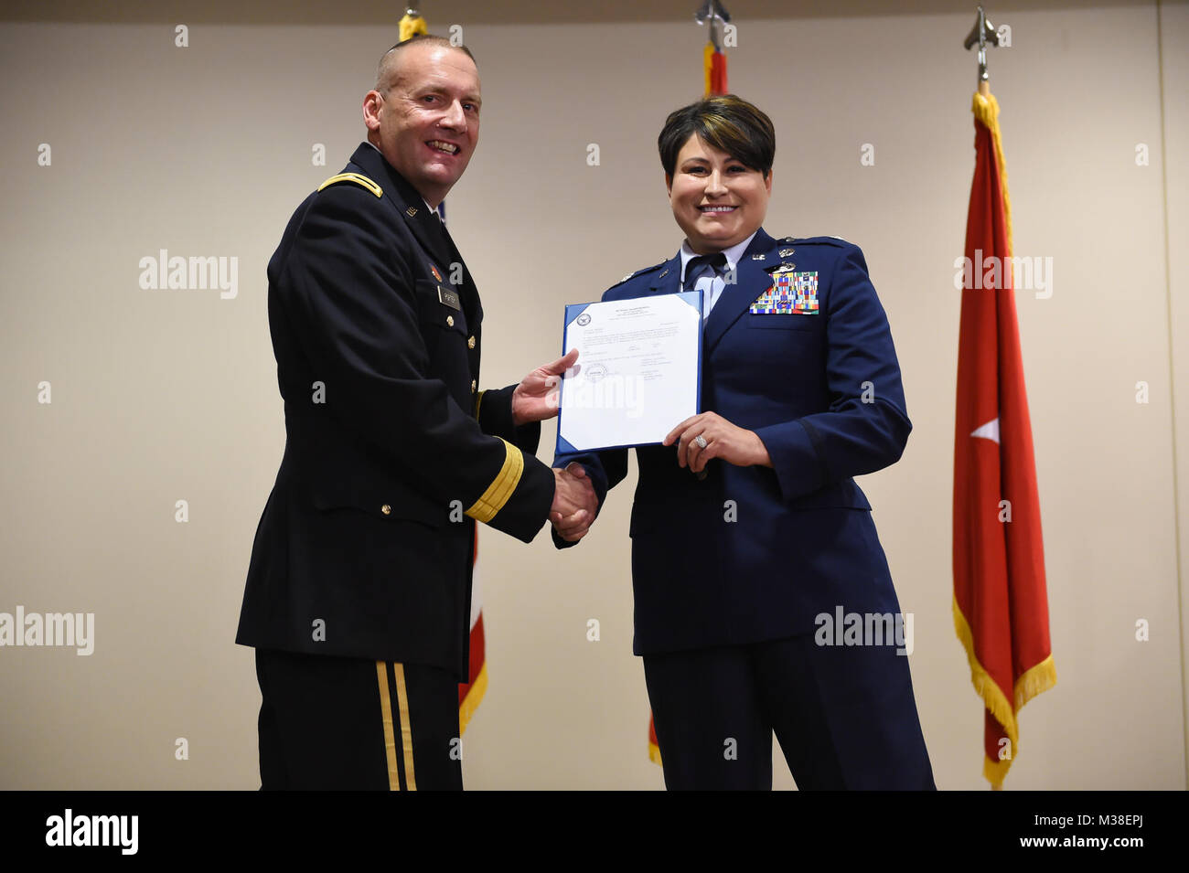 Lt. Col. Nicole Chavez is promoted to the rank of colonel. (Photo by ...