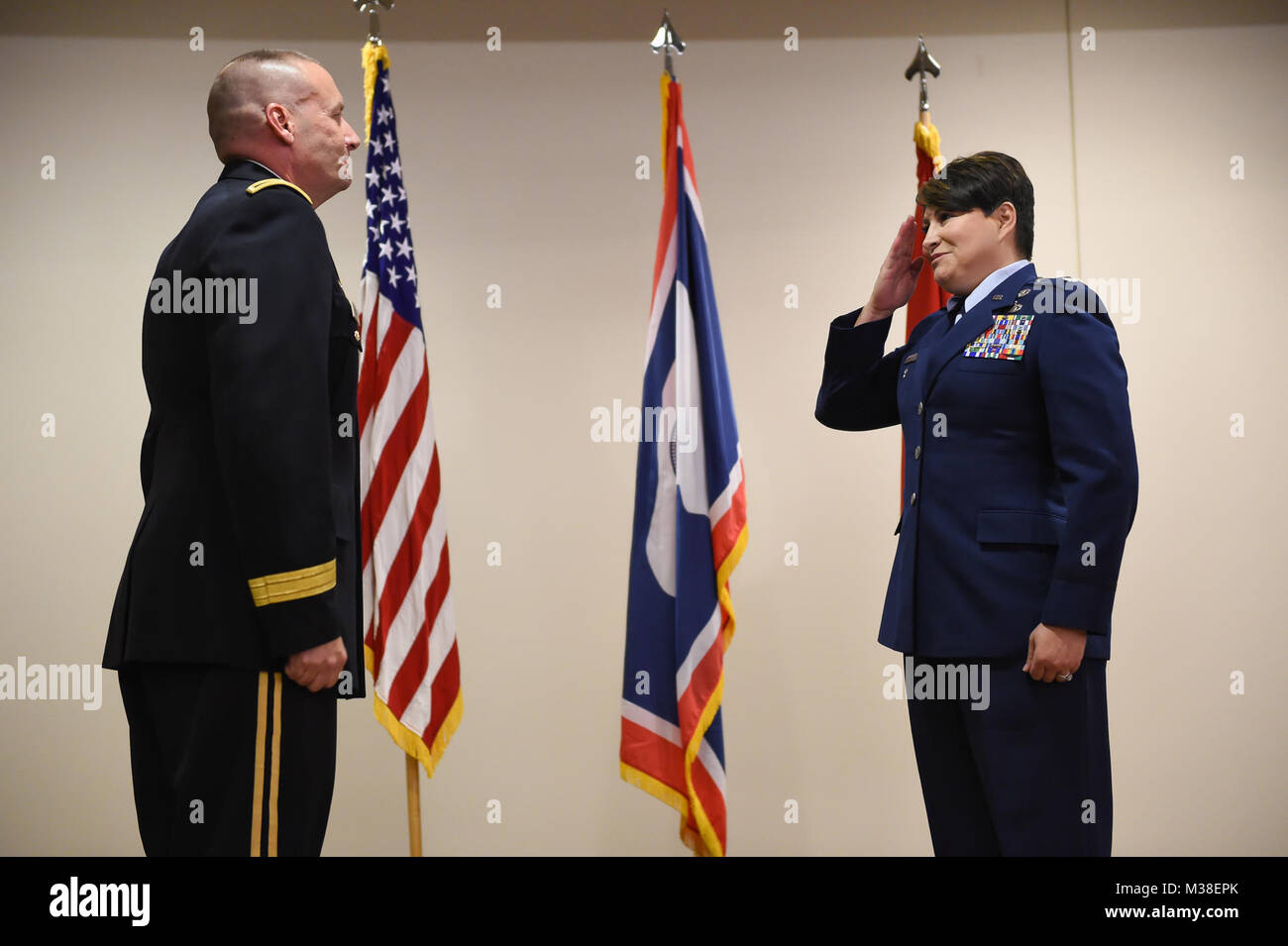 Lt. Col. Nicole Chavez is promoted to the rank of colonel. (Photo by ...