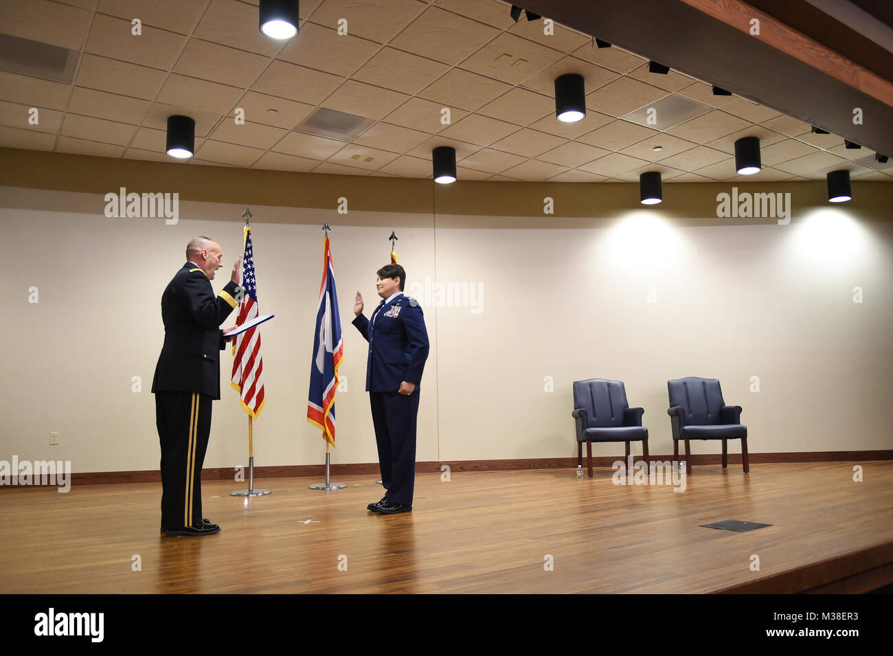 Lt. Col. Nicole Chavez is promoted to the rank of colonel. (Photo by ...