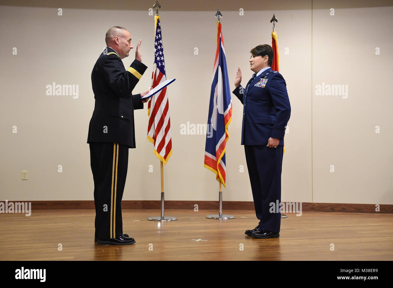 Lt. Col. Nicole Chavez is promoted to the rank of colonel. (Photo by ...