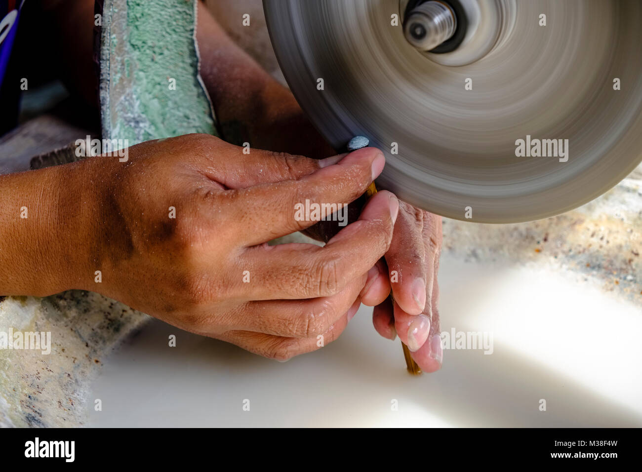 Hand grind stones hi-res stock photography and images - Alamy