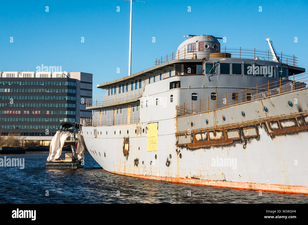 MV Fingal, lighthouse tender ship being converted to luxury floating ...