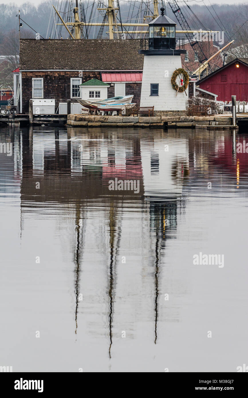 Mystic Seaport Mystic, Connecticut, USA Stock Photo - Alamy