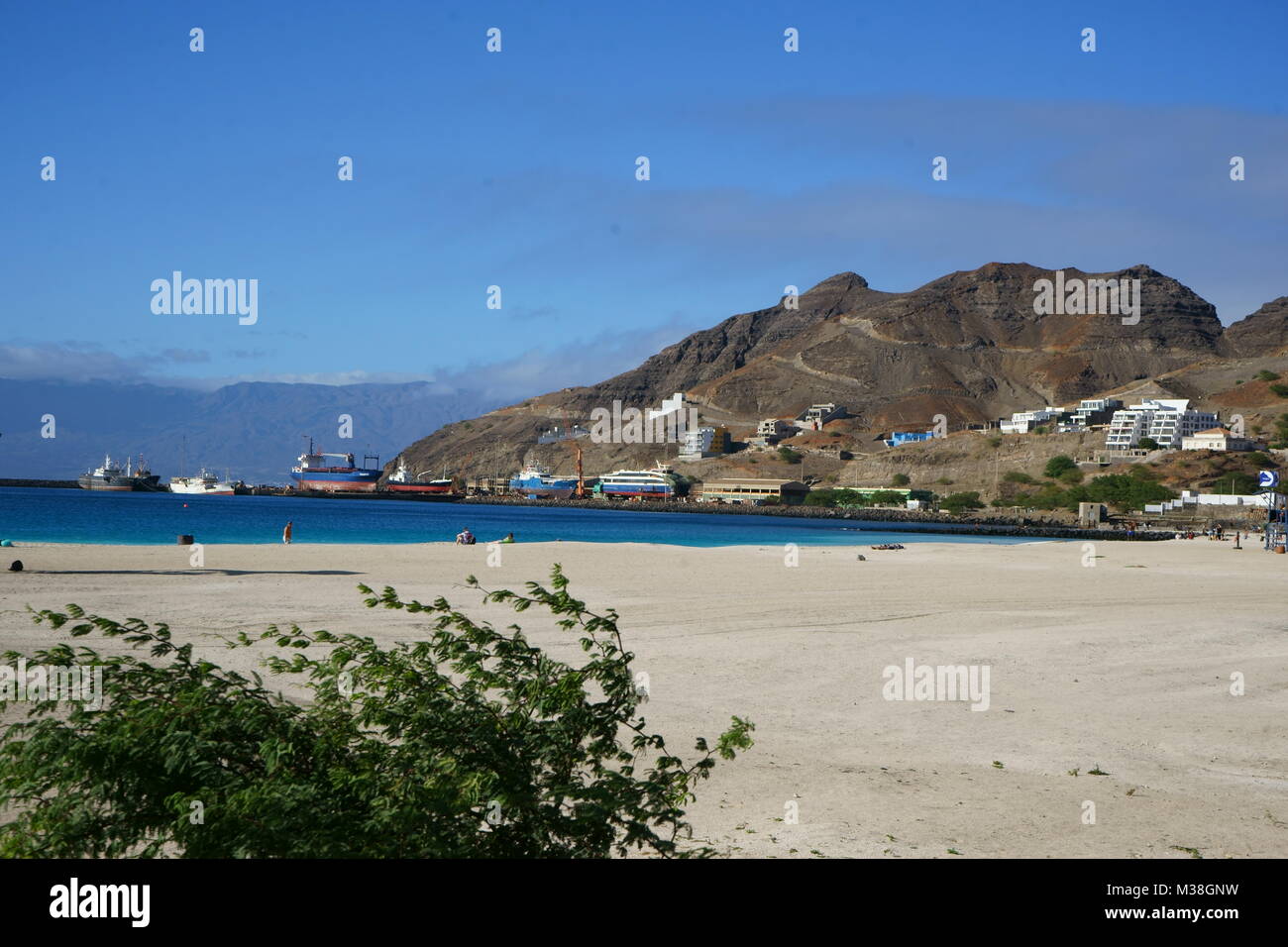 Praia de Laginha, Mindelo, Sao Vincente IslandCape Verde Stock Photo ...