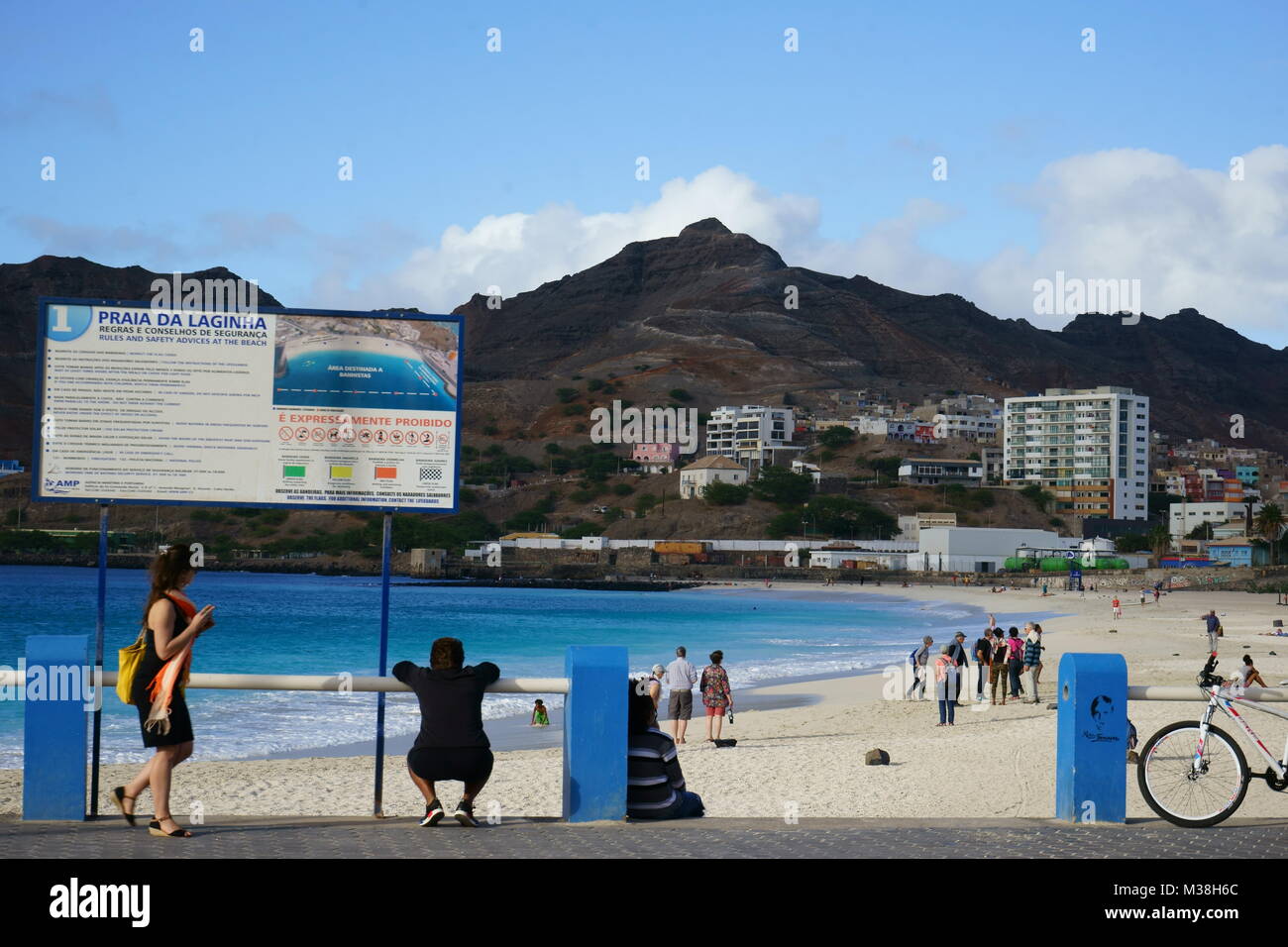 Praia de Laginha, Mindelo, Sao Vincente IslandCape Verde Stock Photo ...