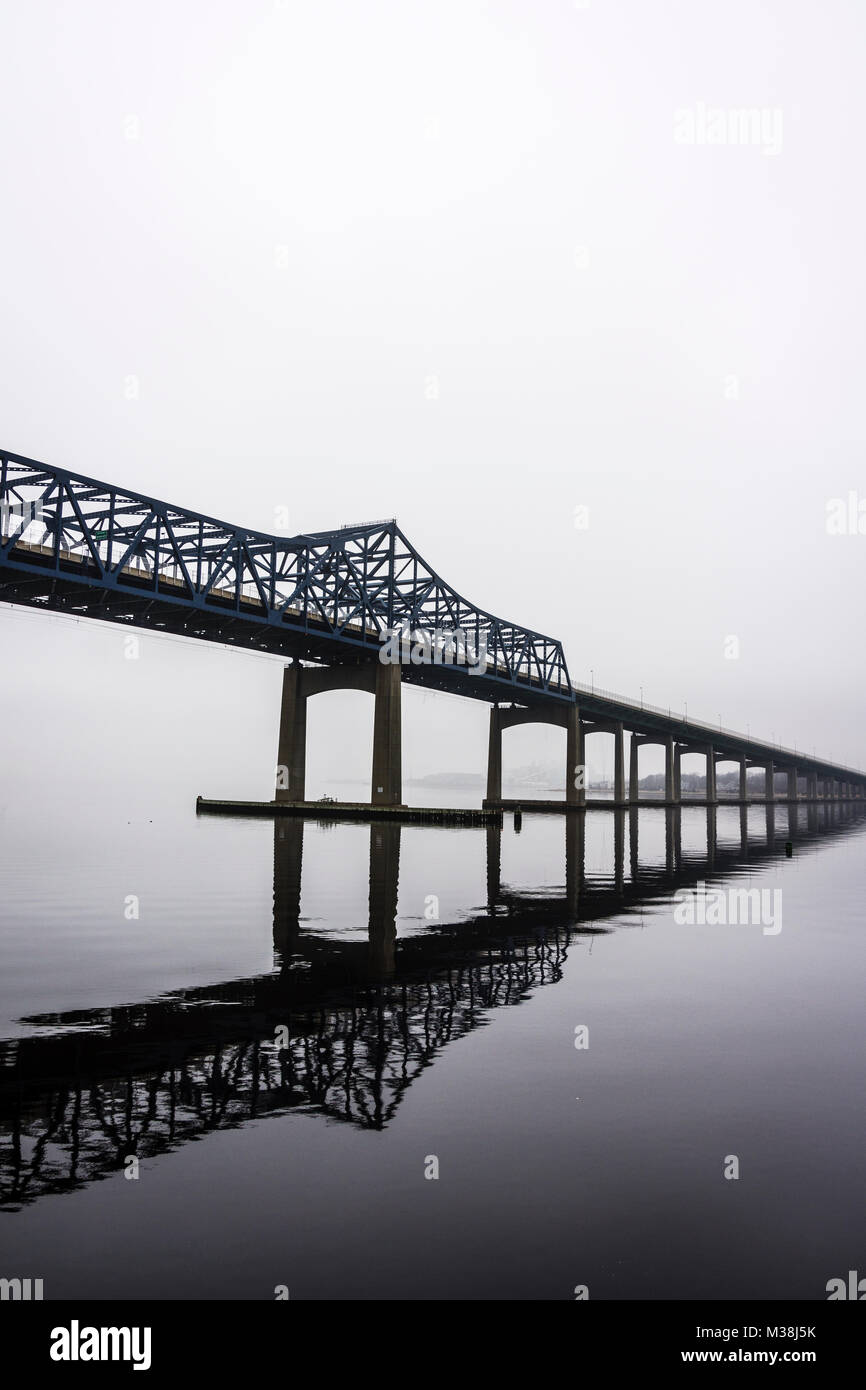 Charles M. Braga Jr. Memorial Bridge Fall River, Massachusetts, USA ...