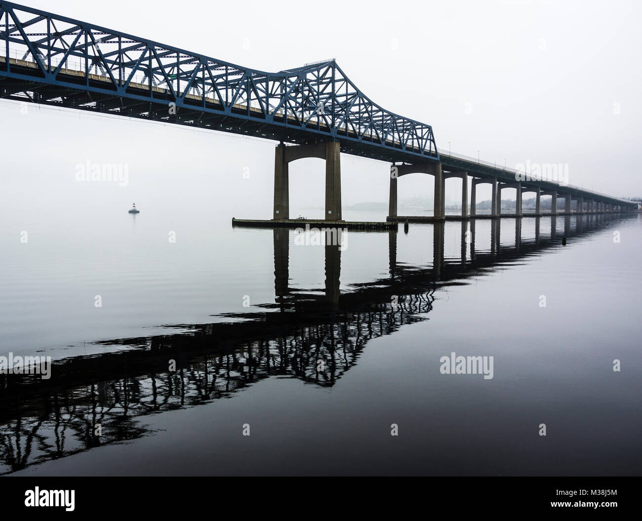 Charles M. Braga Jr. Memorial Bridge Fall River, Massachusetts, USA ...