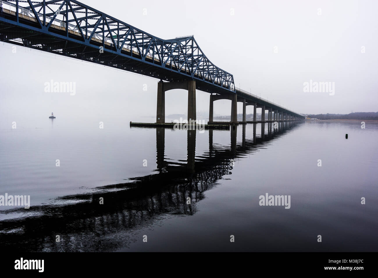 Charles M. Braga Jr. Memorial Bridge Fall River, Massachusetts, USA ...