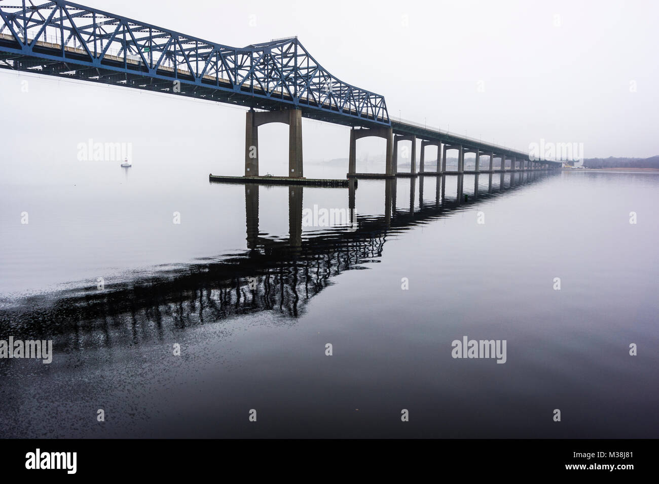 Charles M. Braga Jr. Memorial Bridge Fall River, Massachusetts, USA ...