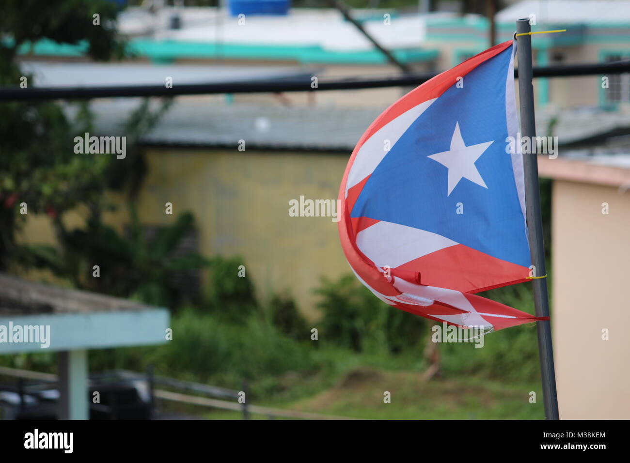 Puerto Rican Flag Stock Photo - Alamy