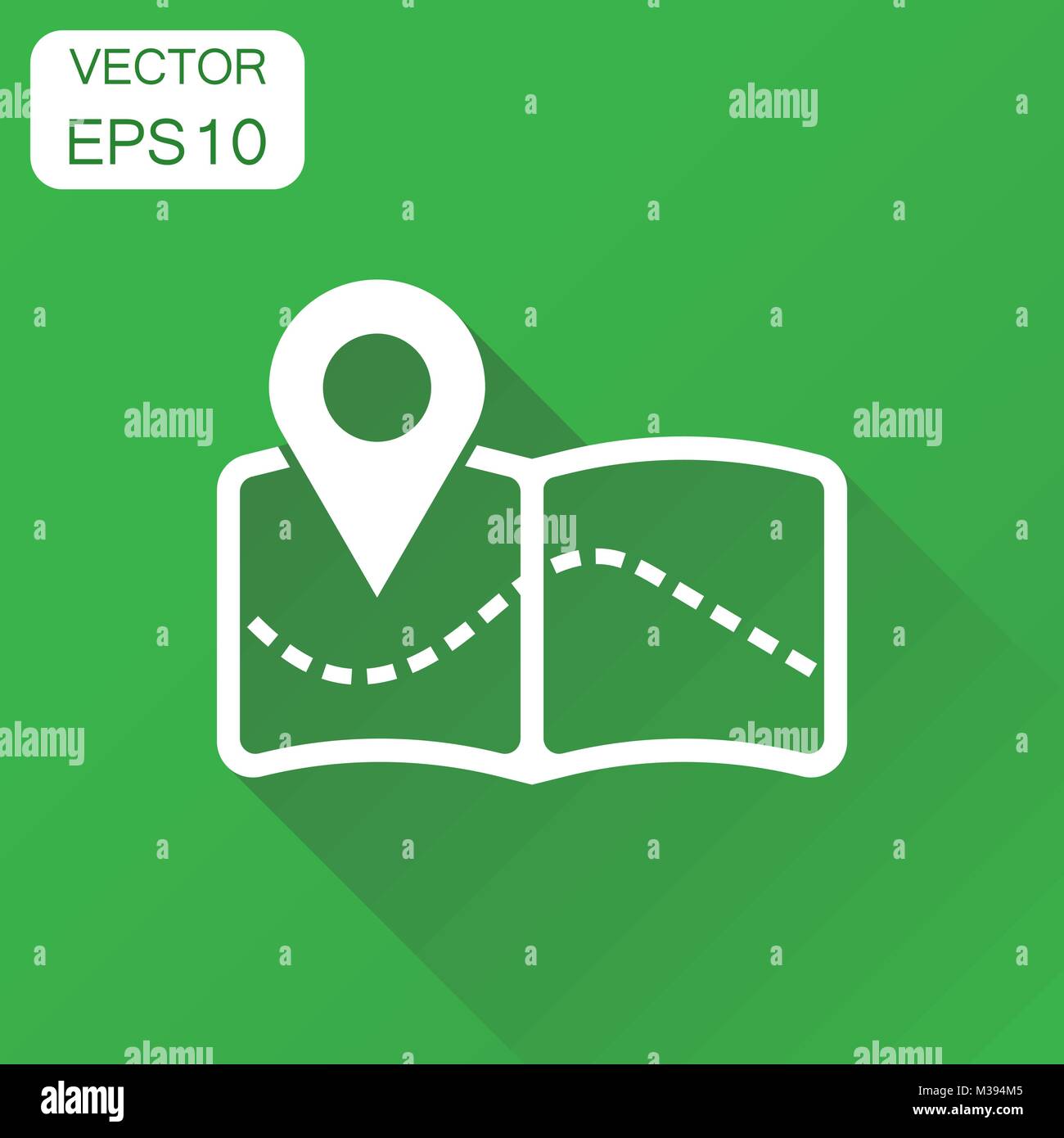 Pin on the map icon. Business concept map gps pictogram. Vector ...