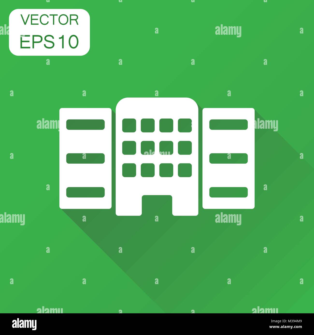 Building icon. Business concept building pictogram. Vector illustration ...