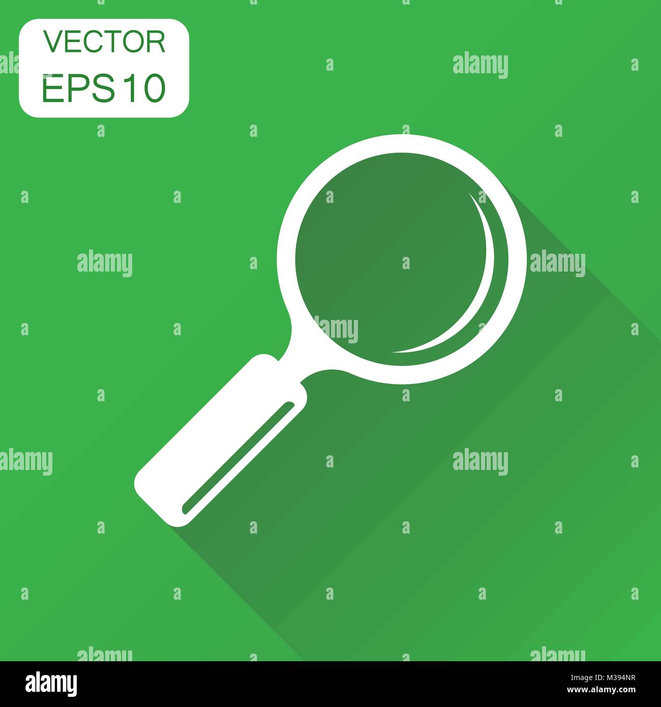 Loupe icon. Business concept magnifier pictogram. Vector illustration ...