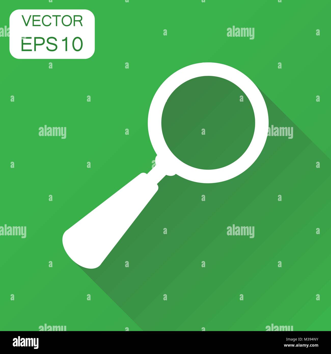 Loupe icon. Business concept magnifier pictogram. Vector illustration ...