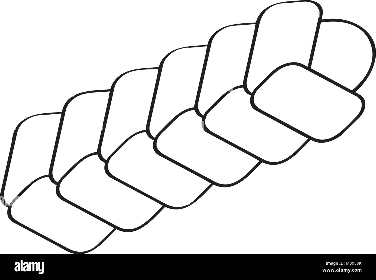 Braided bread icon Stock Vector Image & Art - Alamy