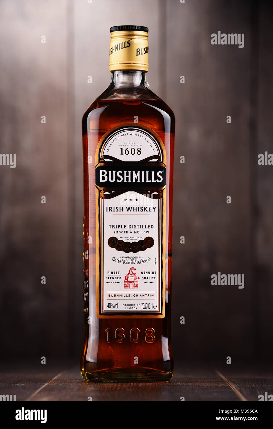 Bushmills distillery bottle hi-res stock photography and images - Alamy