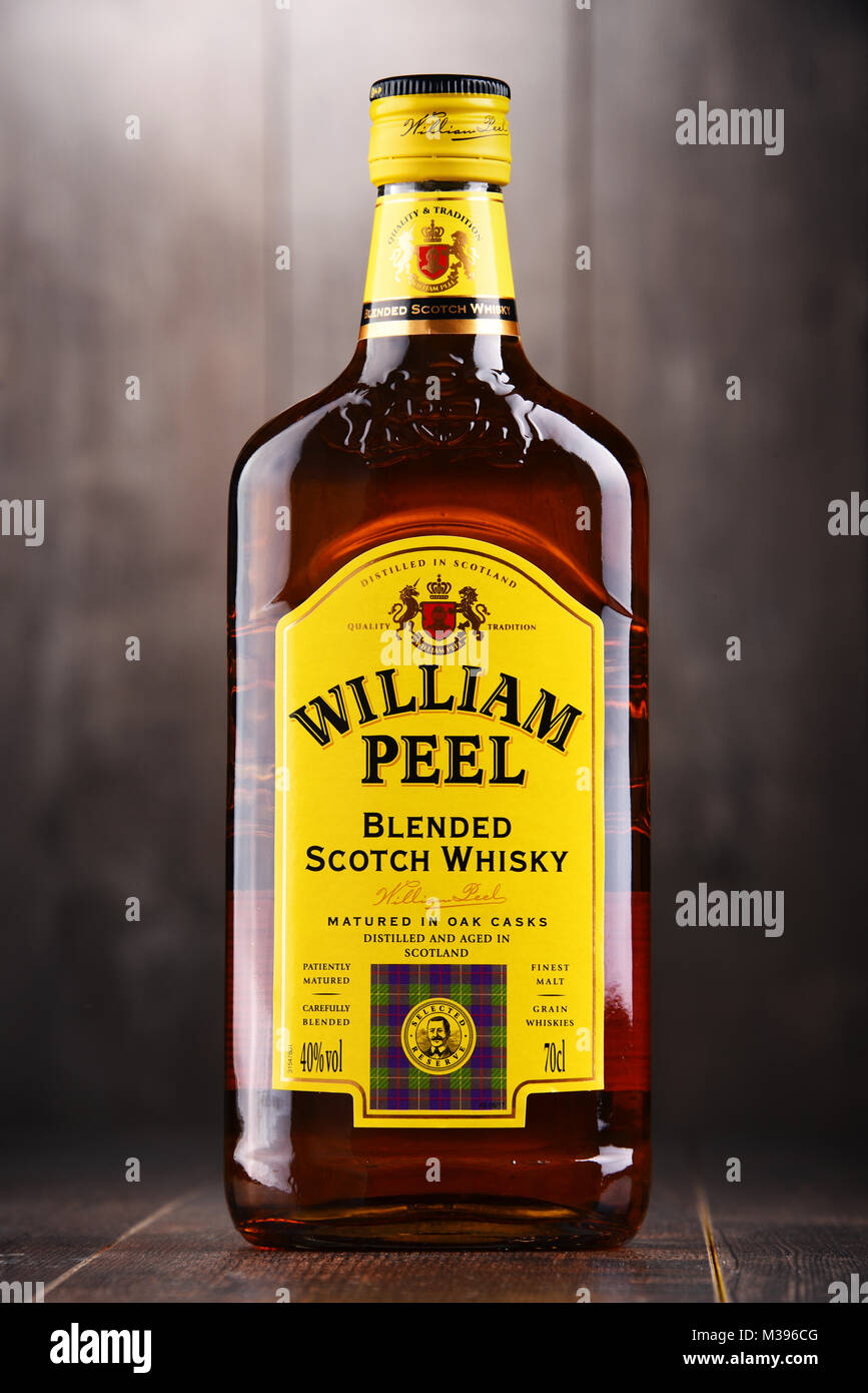 William peel whisky hi-res stock photography and images - Alamy