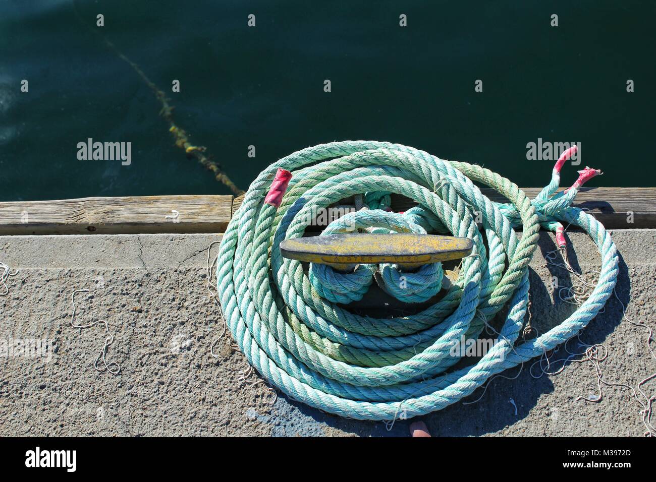 Rope Coiled And Bound High Resolution Stock Photography and Images - Alamy