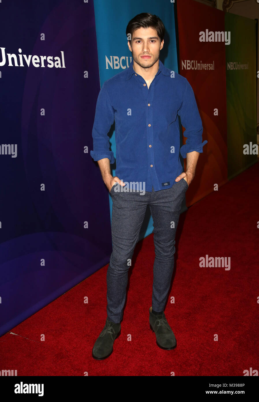 Celebrities attend 2018 NBC Universal TCA Winter Press Tour at the ...